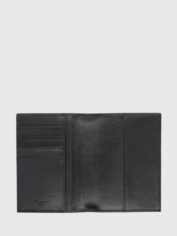 Dolce & Gabbana Dg Leather Passport Holder