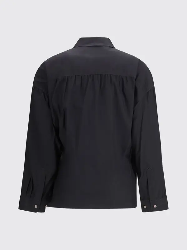 LEMAIRE Cotton Silk Blend Shirt - Ink