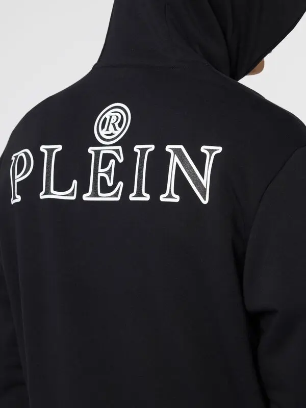 Philipp Plein Cotton Hoodie With Logo