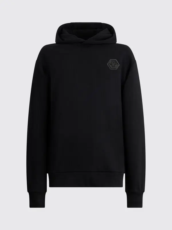 Philipp Plein Cotton Hoodie With Logo