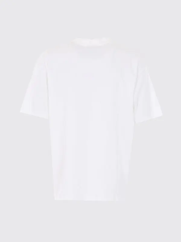 Drole De Monsieur Printed Cotton Crew Neck T-shirt