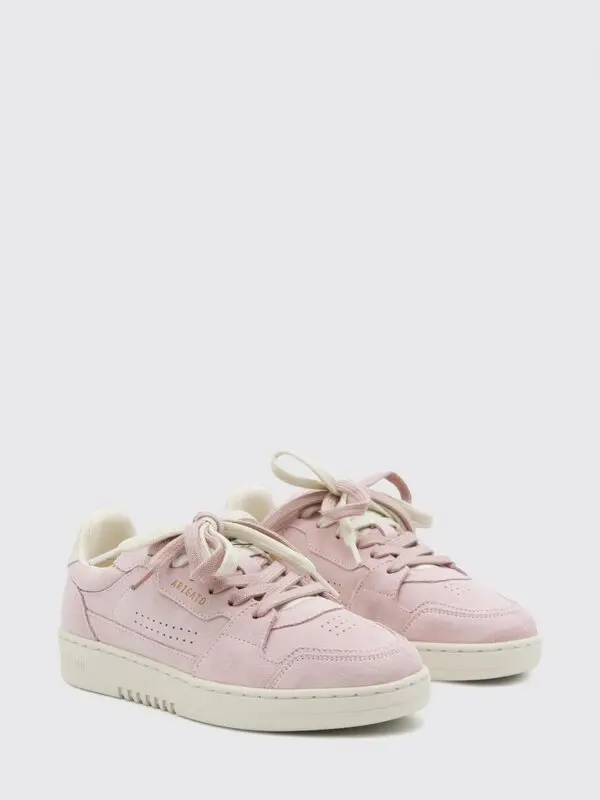Axel Arigato Dice Lo Suede Leather Sneakers With Perforated Toe