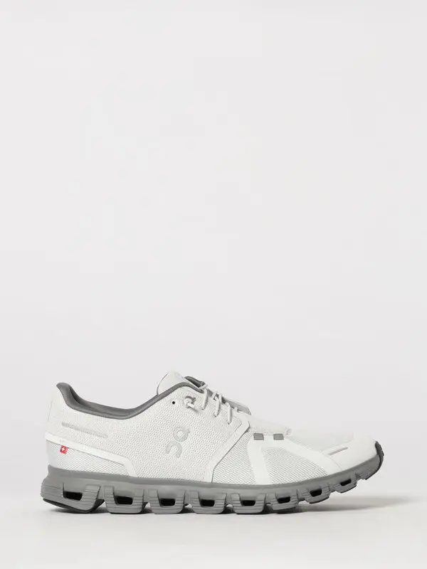 On Cloud 6 Lightweight Mesh Sneakers - Grey