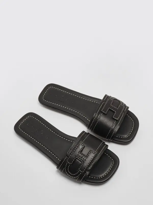 Hogan H685 Slippers - Black