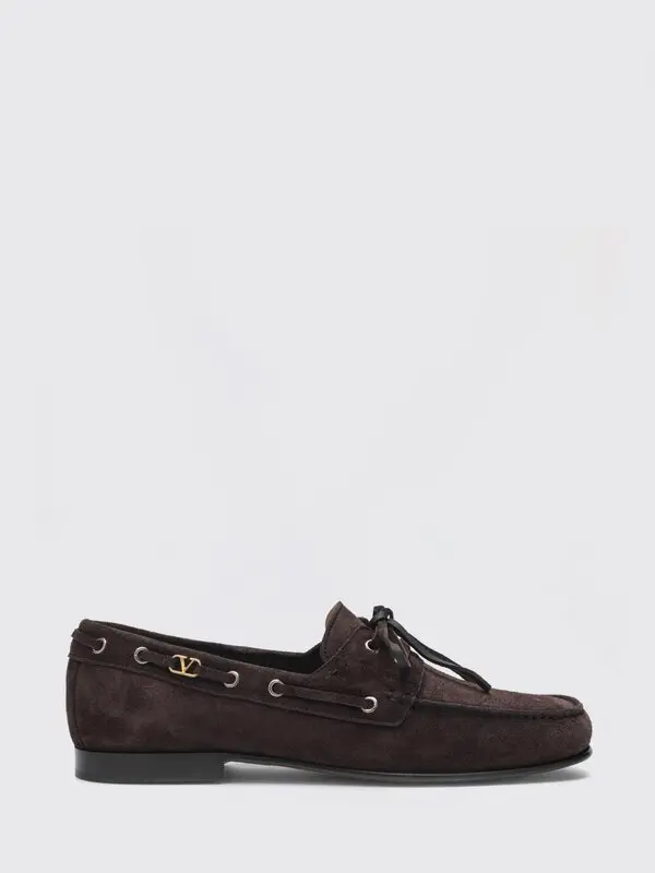 Valentino Garavani Suede Boat Loafer