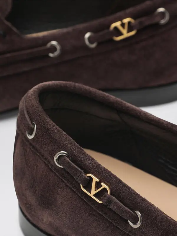 Valentino Garavani Suede Boat Loafer