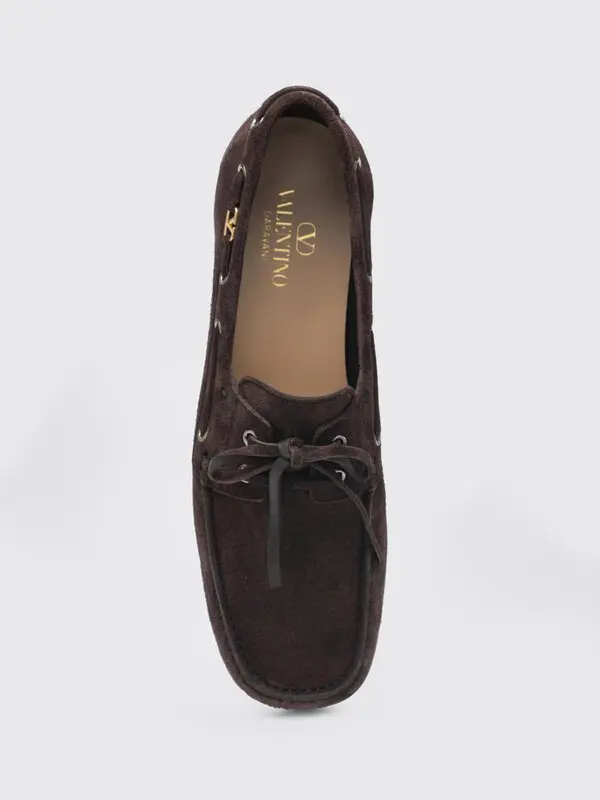 Valentino Garavani Suede Boat Loafer