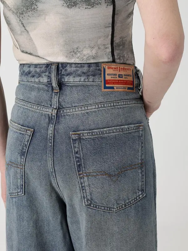 DIESEL® D-sire Wide-leg Denim Jeans