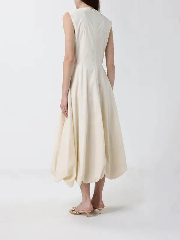 MEIMEIJ Cotton Midi Dress - Yellow