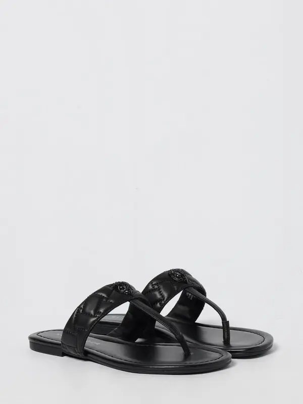 Kurt Geiger Quilted Thong Sandals
