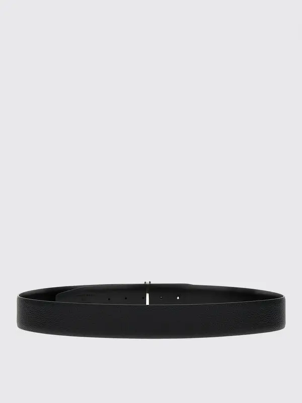 TOM FORD Logo Buckle Leather Belt