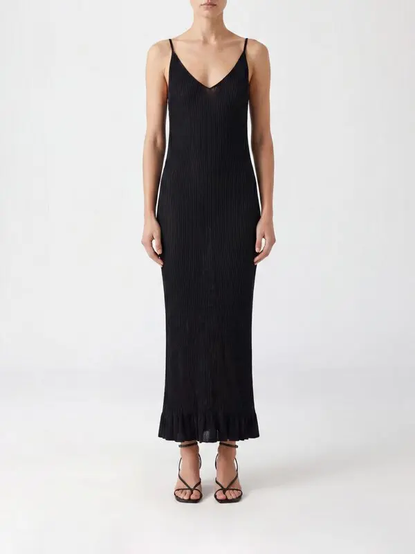JIL SANDER Jersey Midi Dress