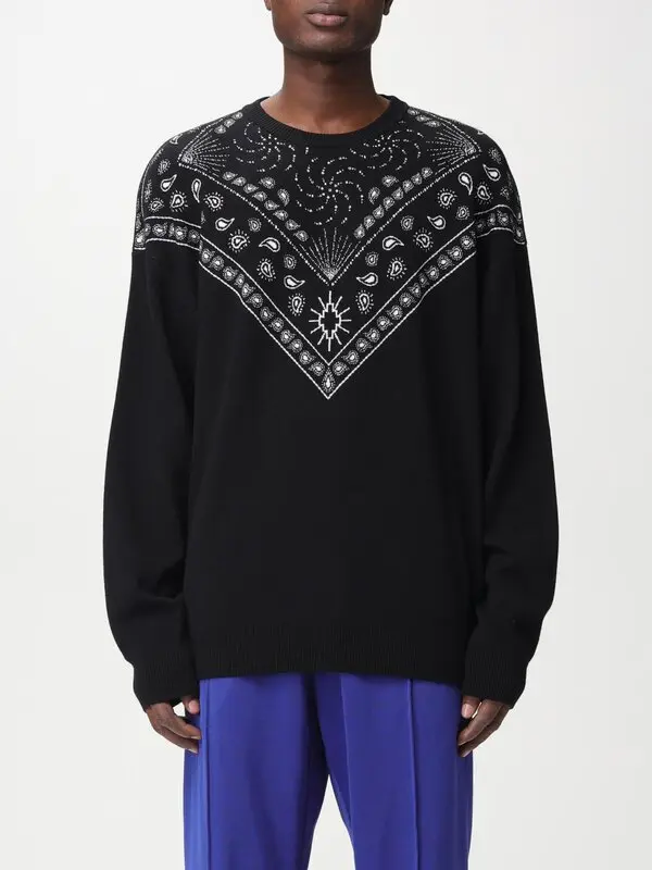 COUNTY OF MILAN Printed Crew Neck Pullover
