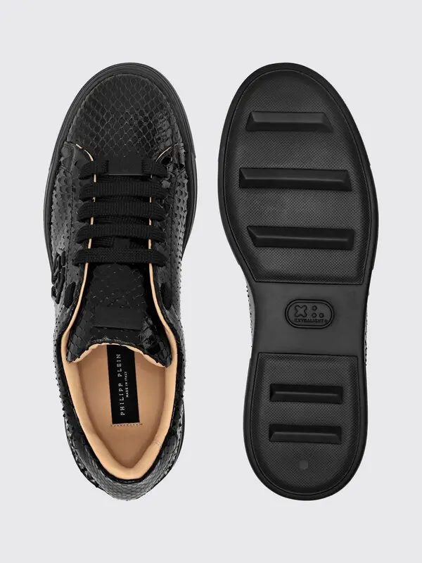 Philipp Plein Python Leather Sneakers