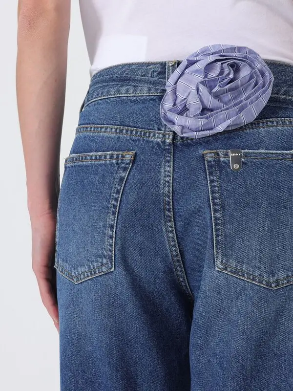 Liu Jo Straight Jeans In Cotton
