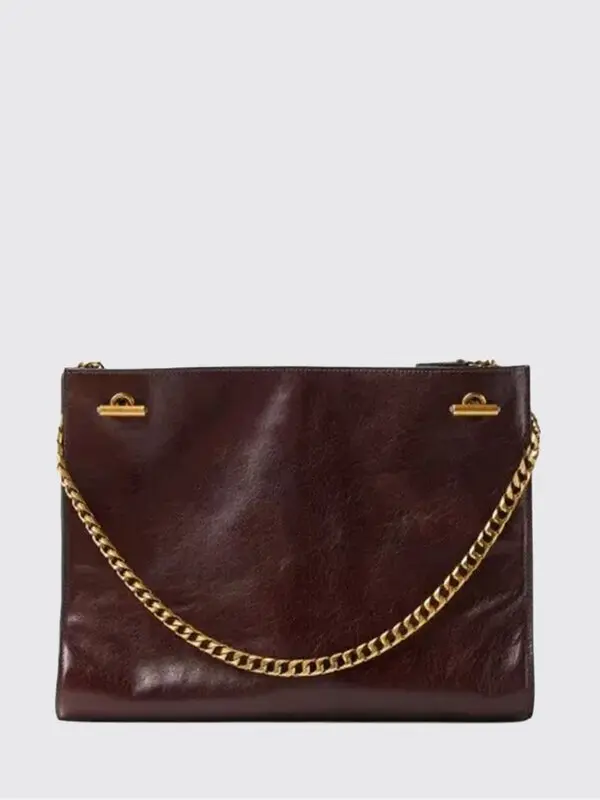 Versace Cabine Bag In Leather - Gold