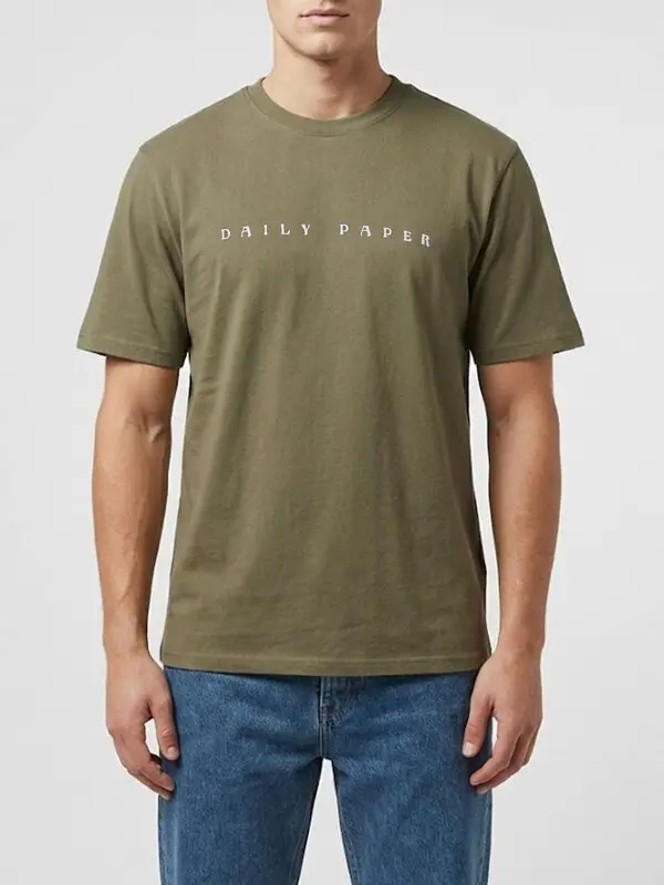 DAILY PAPER Cotton T-shirt With Logo