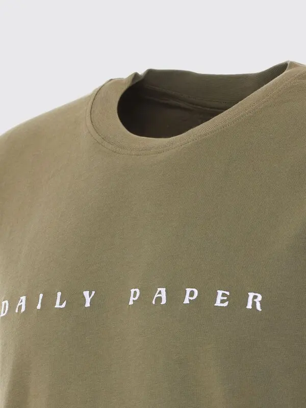 DAILY PAPER Cotton T-shirt With Logo