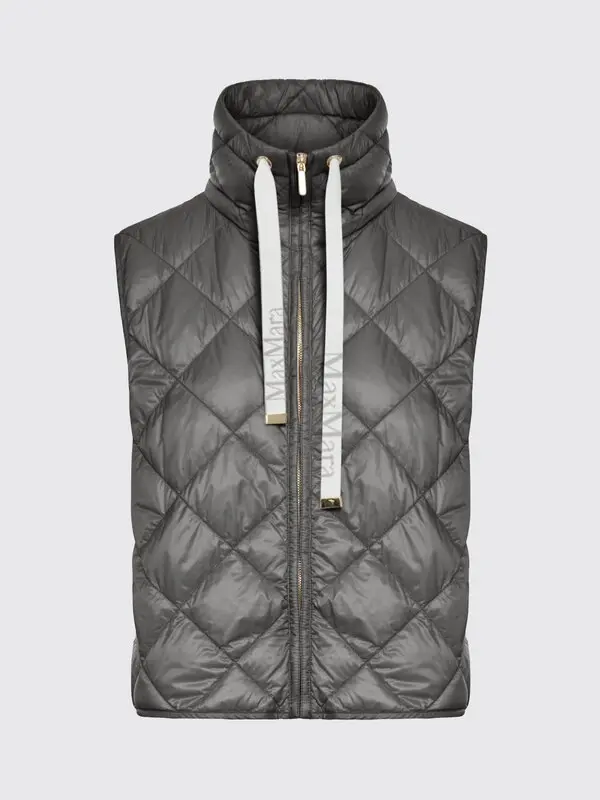 Max Mara Quilted Waistcoat - Grey