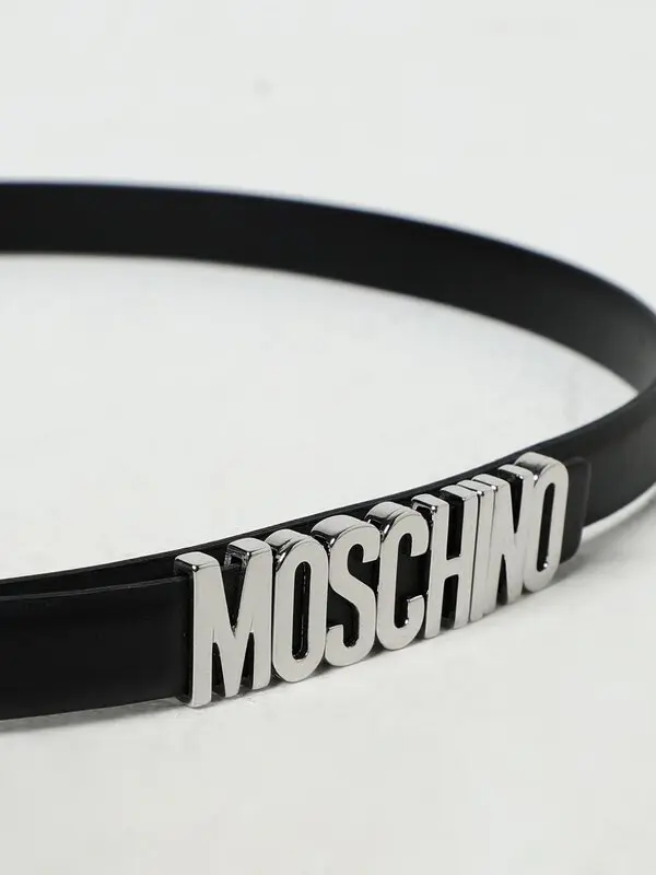 Moschino Tone Logo Belt