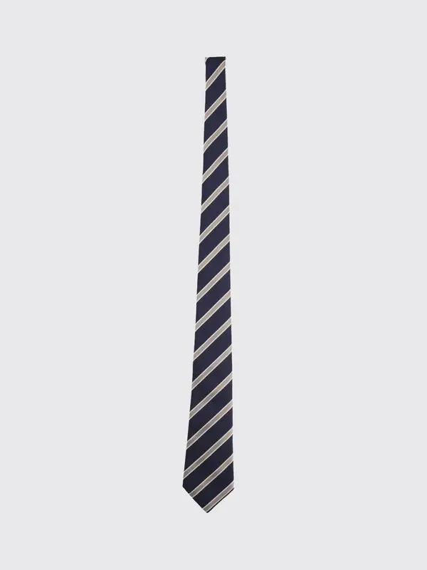 Giorgio Armani Jacquard Striped Silk Tie