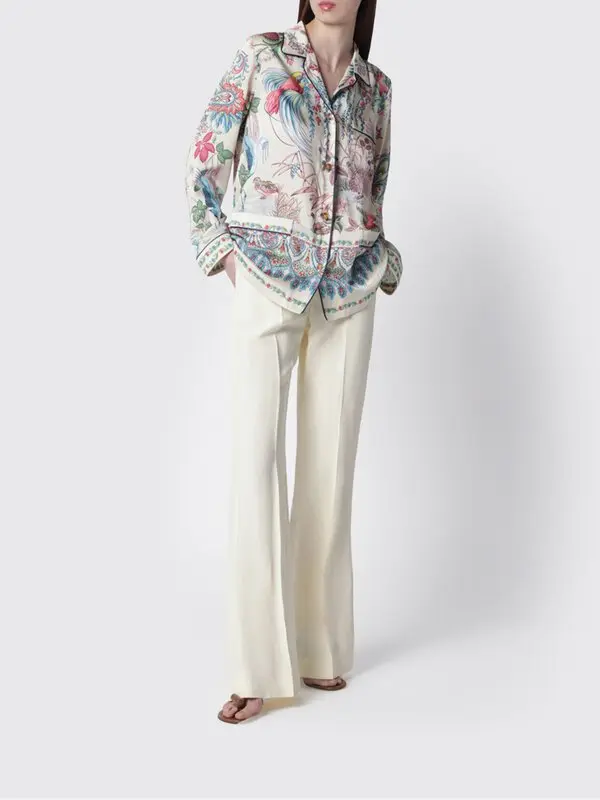 Etro Paisley Print Long Sleeve Shirt