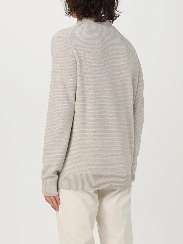 BOSS Crew Neck Textured Pullover