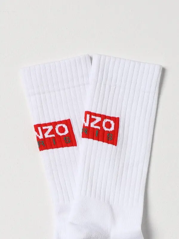 Kenzo Embroidered Logo Crew Socks