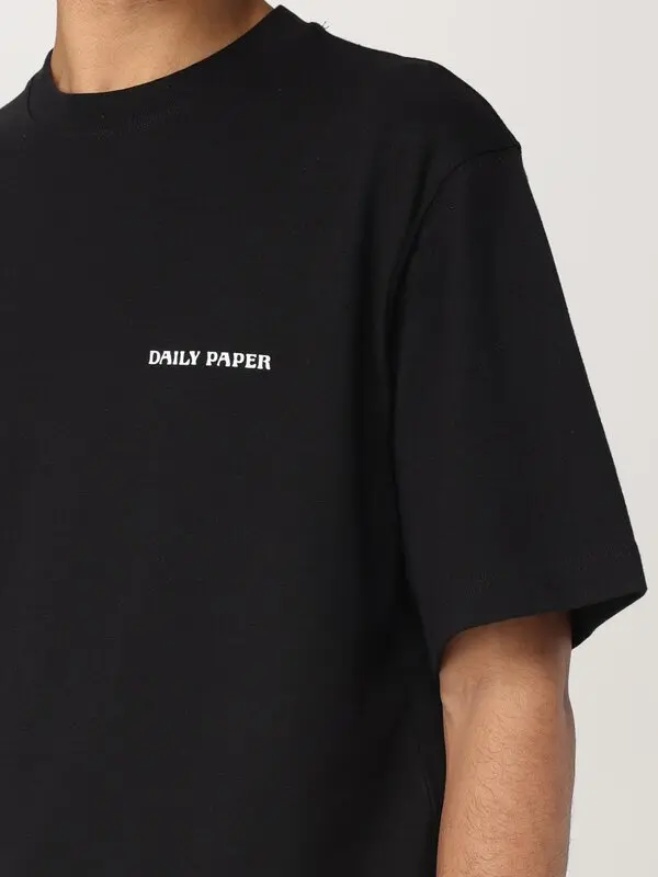DAILY PAPER Cotton T-shirt With Logo
