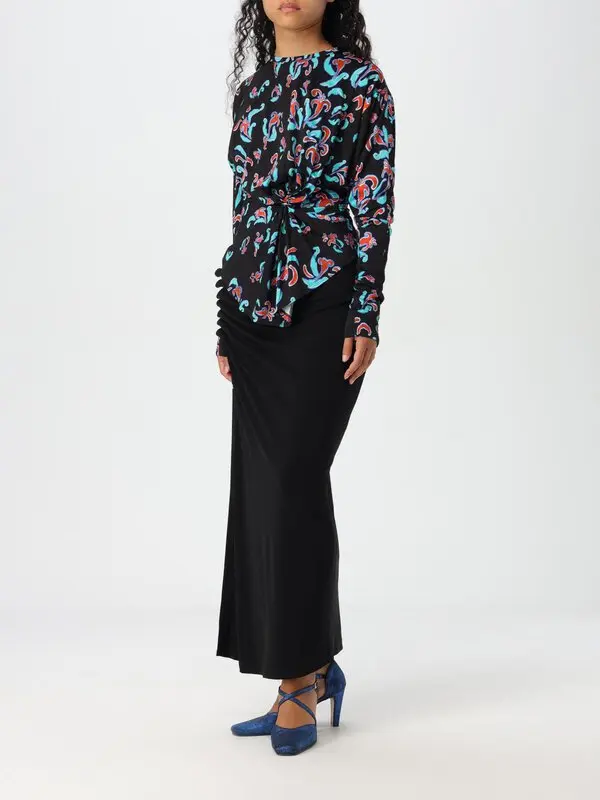 Rabanne Gathered Detail Skirt