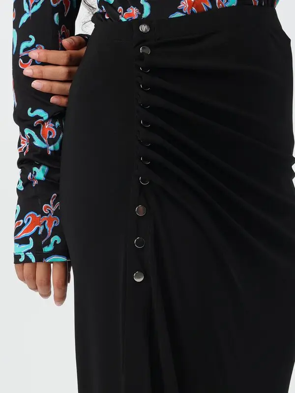 Rabanne Gathered Detail Skirt
