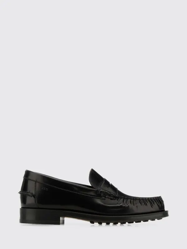 TOD'S Brushed Leather Loafers