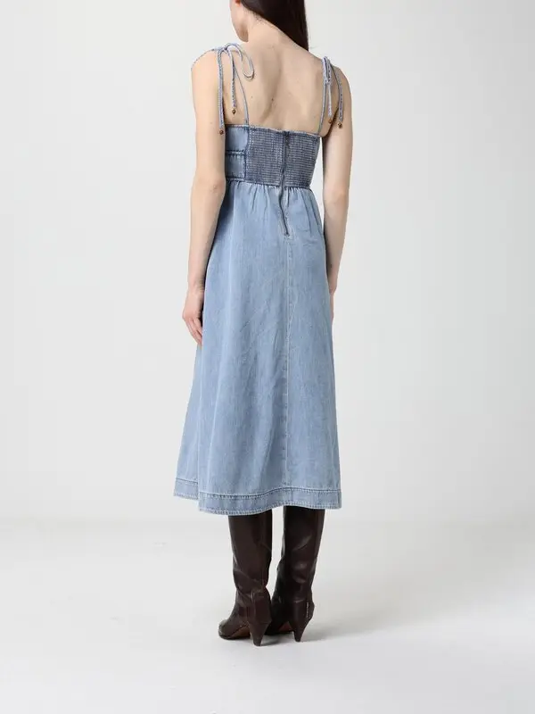 Zimmermann Wanderlust Midi Cotton Dress