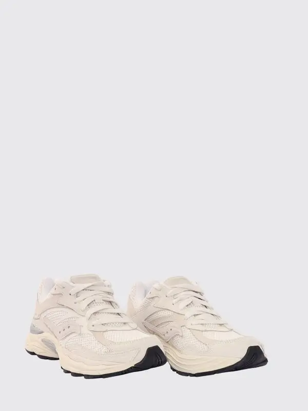 Saucony Progrid Omni 9 Premium Mesh And Suede Sneakers