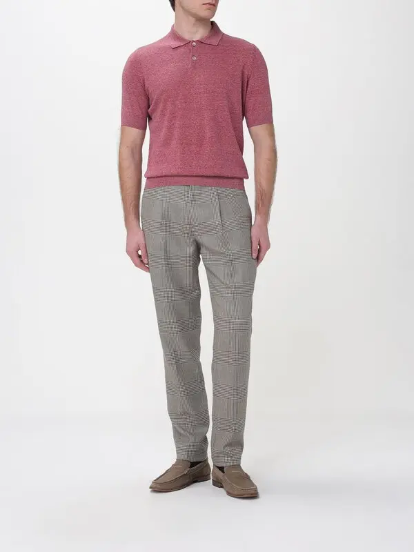 Brunello Cucinelli Knitted Polo Shirt