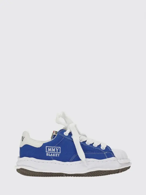 Mihara Yasuhiro Blakey Og Cotton Canvas Sneakers - Blue