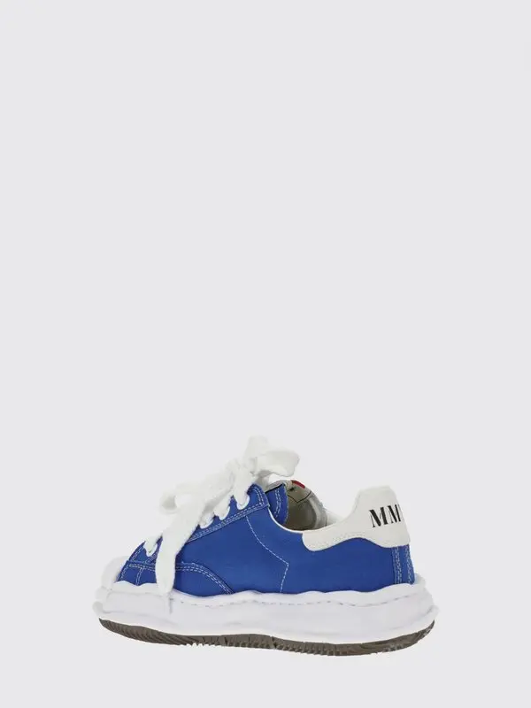 Mihara Yasuhiro Blakey Og Cotton Canvas Sneakers - Blue
