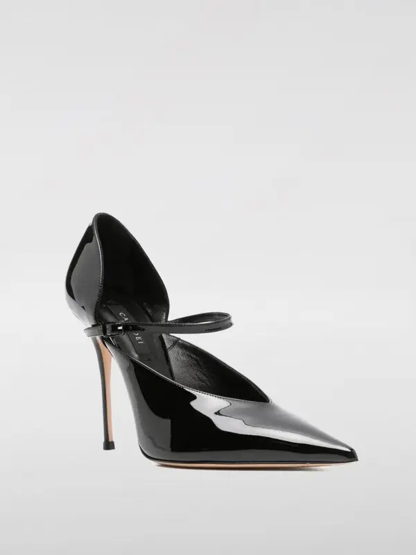 Casadei Patent Leather High Heel Pumps