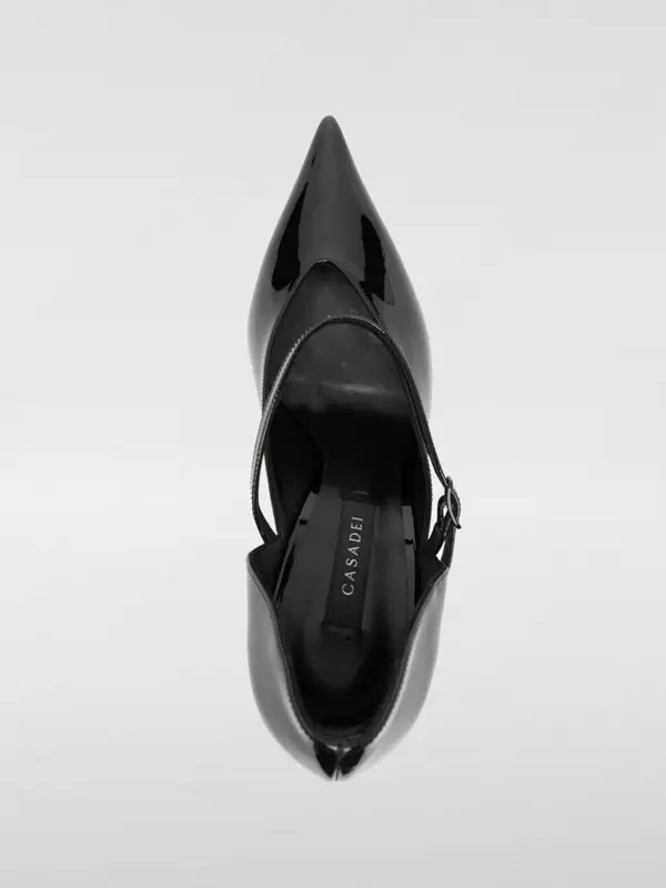 Casadei Patent Leather High Heel Pumps