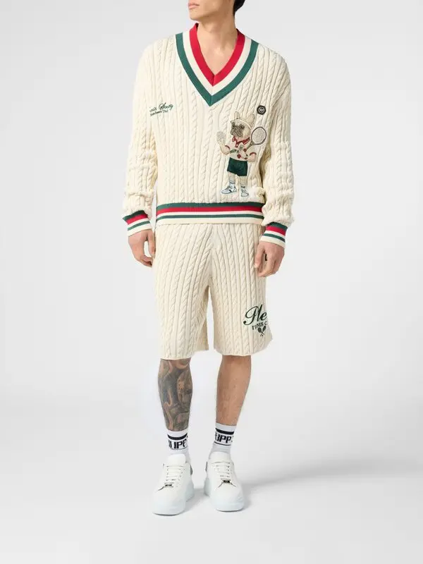 Philipp Plein Knit Shorts