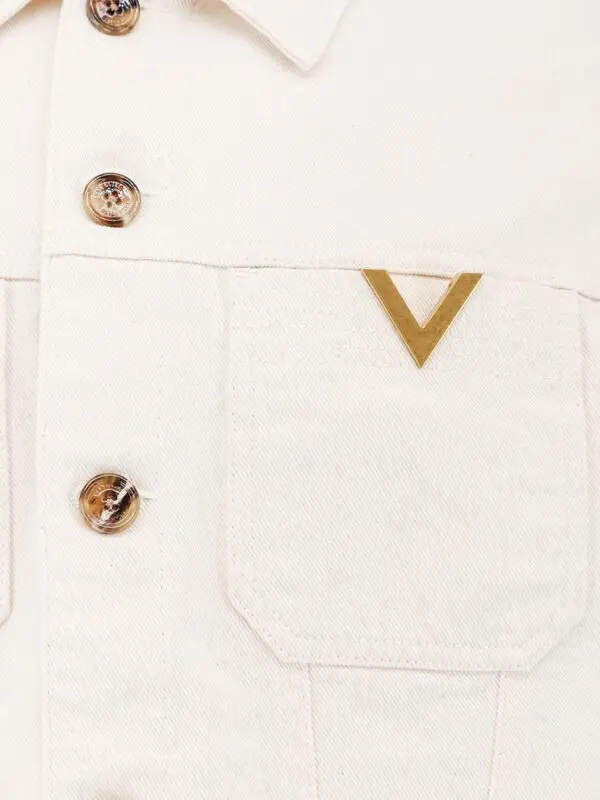 Valentino Garavani Vlogo Denim Jacket