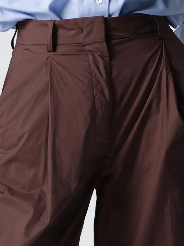 THELATEST High-waisted Wide-leg Cotton Trousers