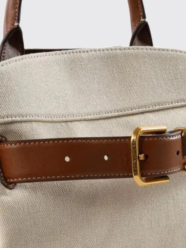 Marc Jacobs The Satchel Canvas Handbag With Double J Logo