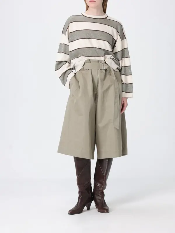 Brunello Cucinelli Cotton Blend Shorts