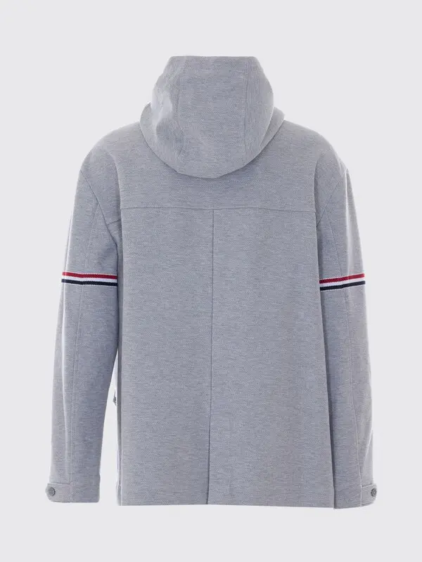 Thom Browne Twill Hooded Coat