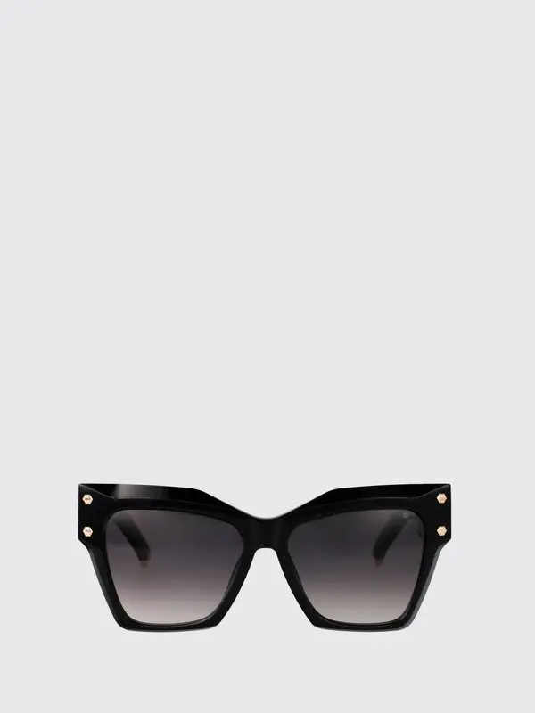 Philipp Plein Studded Geometric Embellished Sunglasses