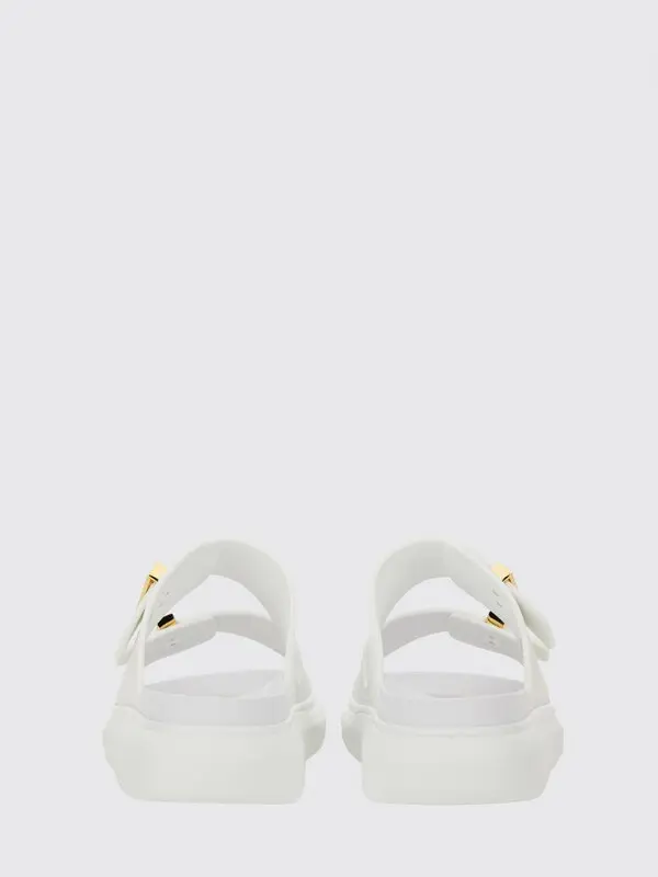 Alexander McQueen Double Strap Rubber Sandals