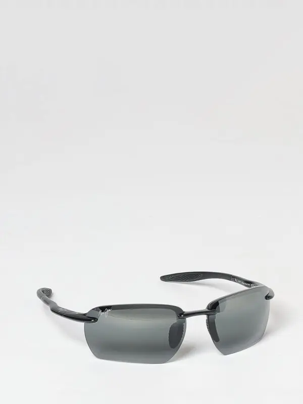 Maui Jim Ho'okipa Ultra Rectangular Aviator Metal Sunglasses With Uva/uvb Lenses