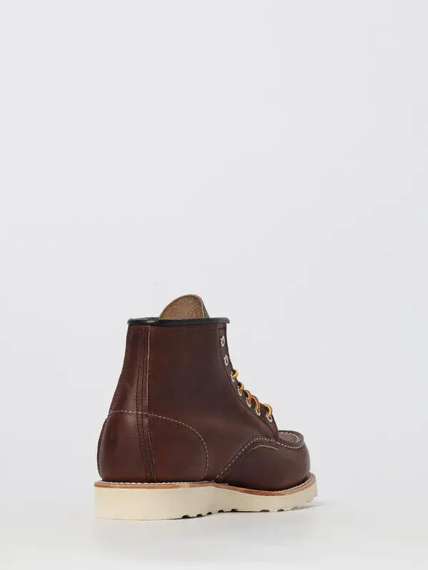 Red Wing Lace Up Boots - Brown