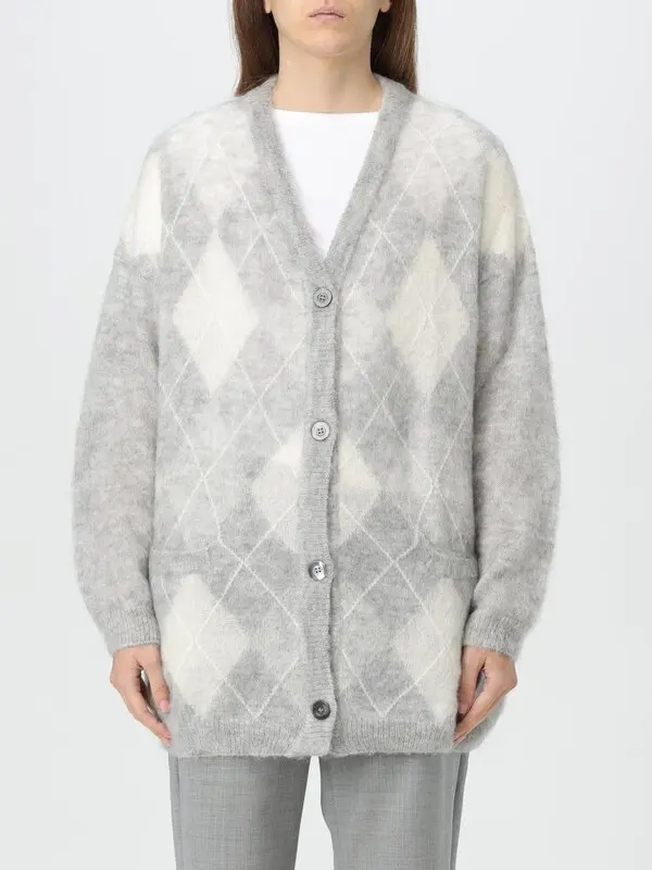 SEMICOUTURE Cardigan With Argyle Pattern